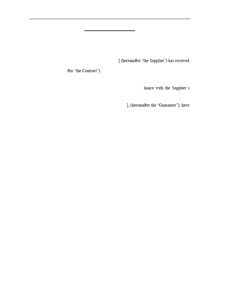 Bid Document | PDF