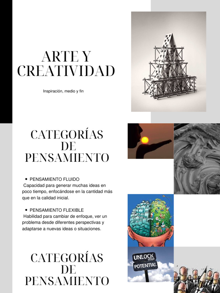 Black White Modern Creative Project Presentation | PDF