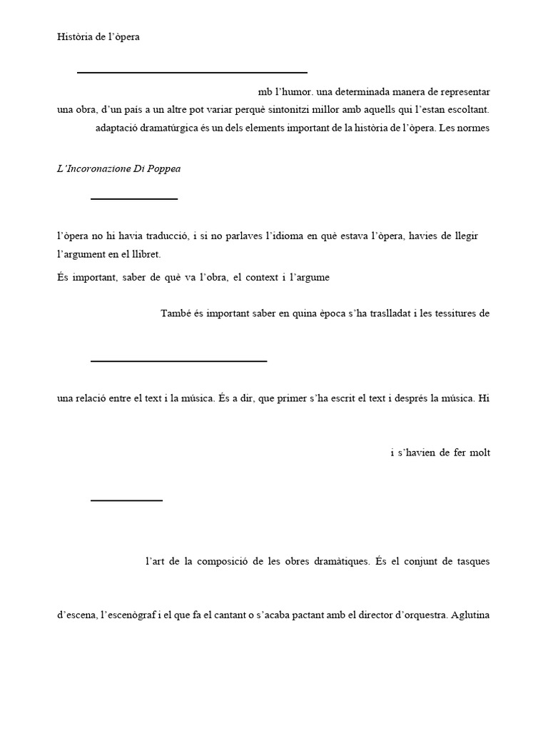 Apunts Òpera 2 | PDF