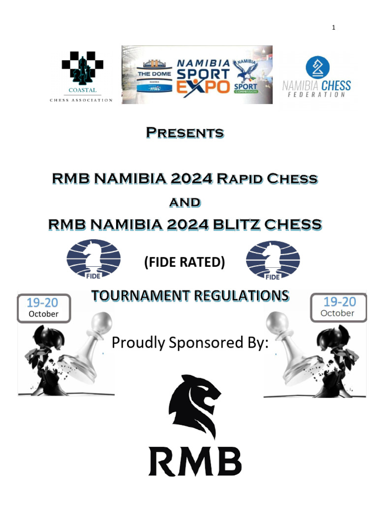RMB Namibia 2024 Rapid & Blitz Chess Championships - 2024 - Tournament ...