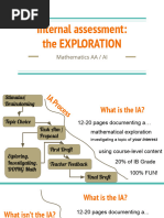 IB Math IA Criteria & Guidance | PDF | Mathematics | Communication