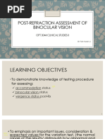 Amplitude of Accommodation Overview | PDF | Eye | Vision