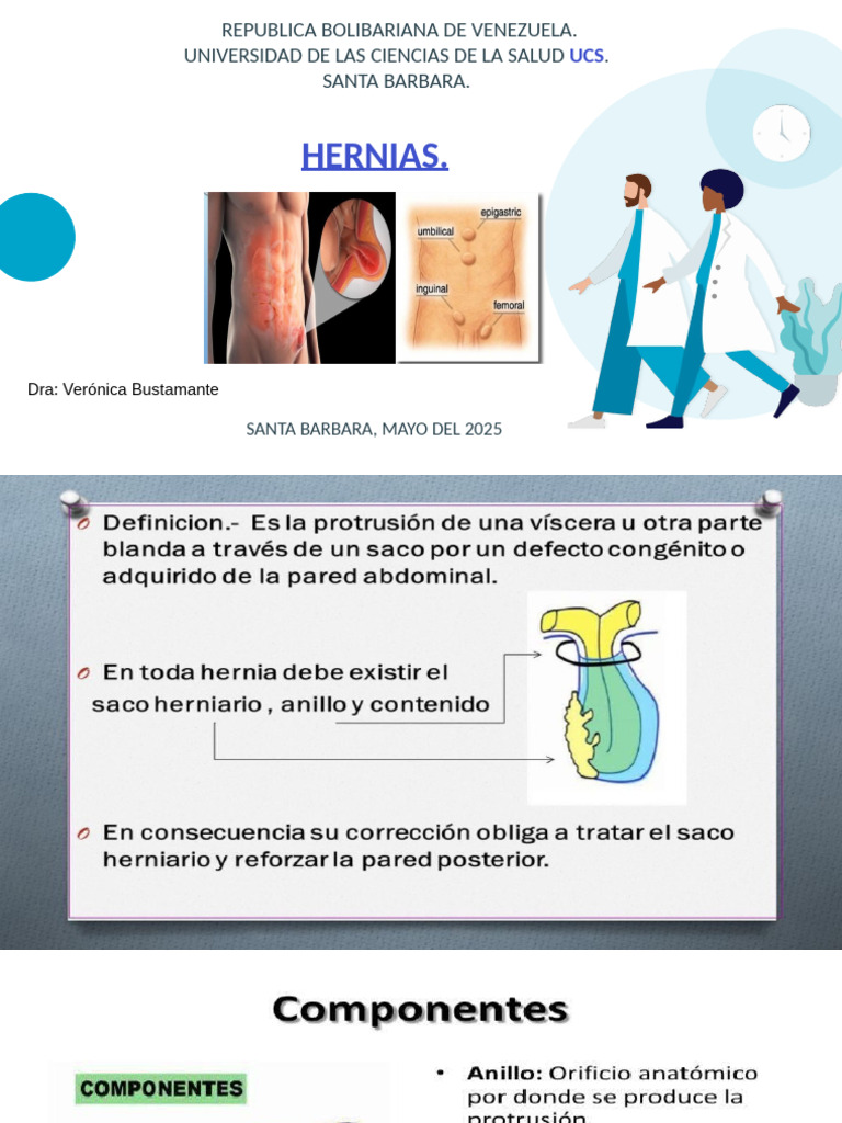 Hernias 2025 | PDF | Enfermedades y trastornos | Ciencias de la Salud