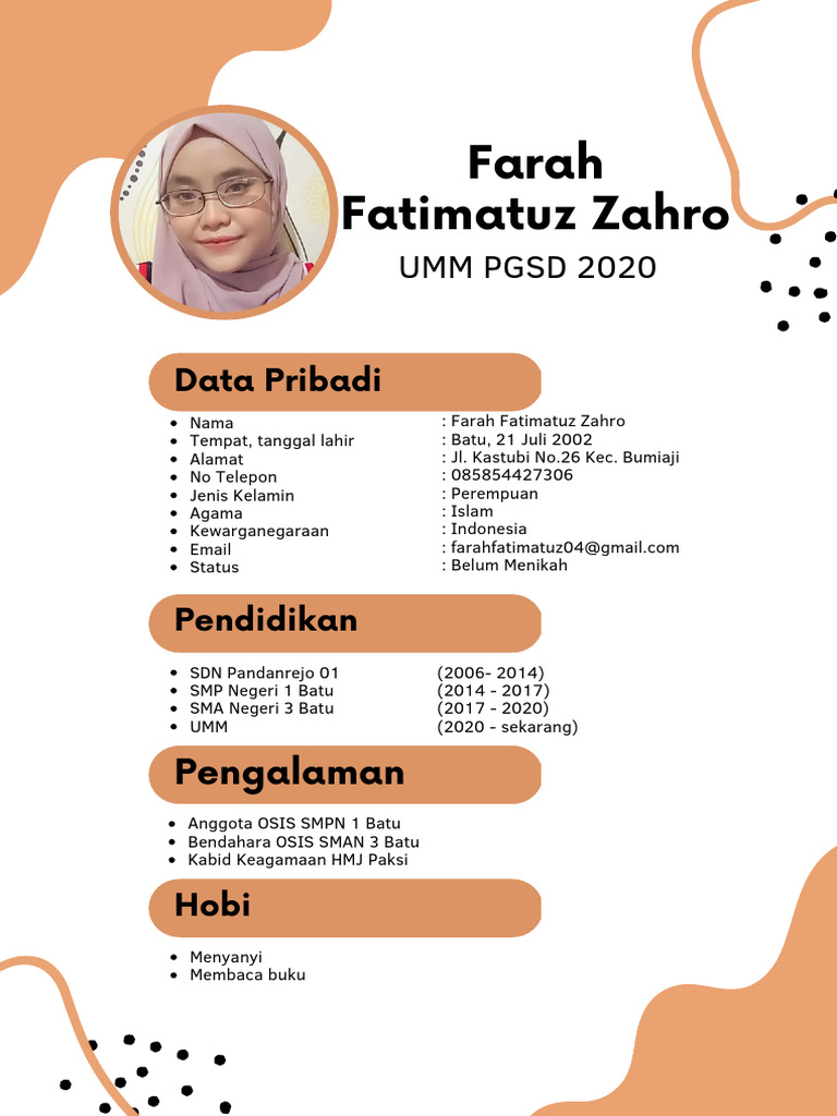 CV Farah | PDF