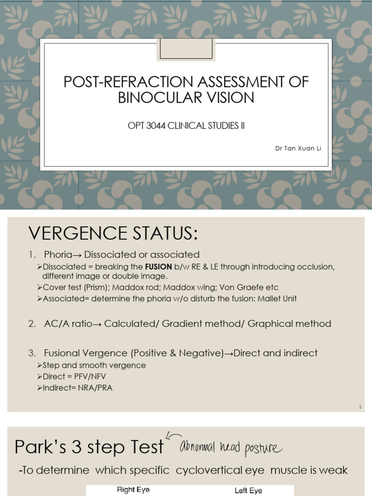 Opt3044 - Post RX BV - Part 4 | PDF | Vision | Visual System