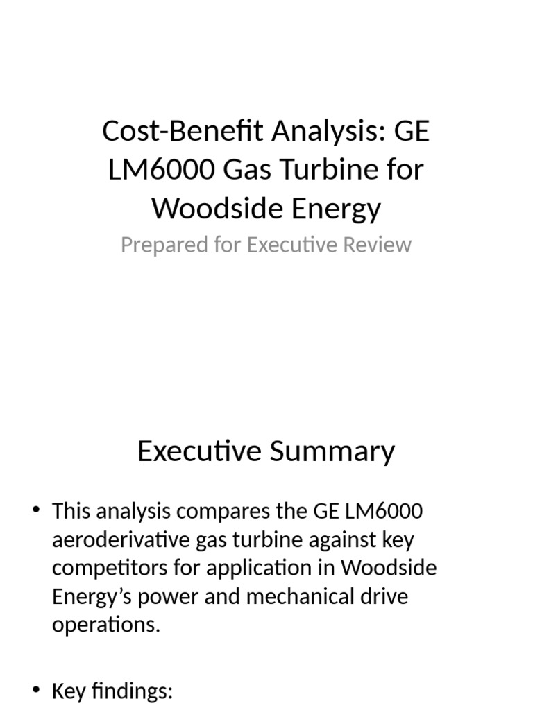GE LM6000 Gas Turbine Cost Analysis | PDF