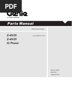 MSG425 Service Parts Manual | PDF | Piston | Rotating Machines
