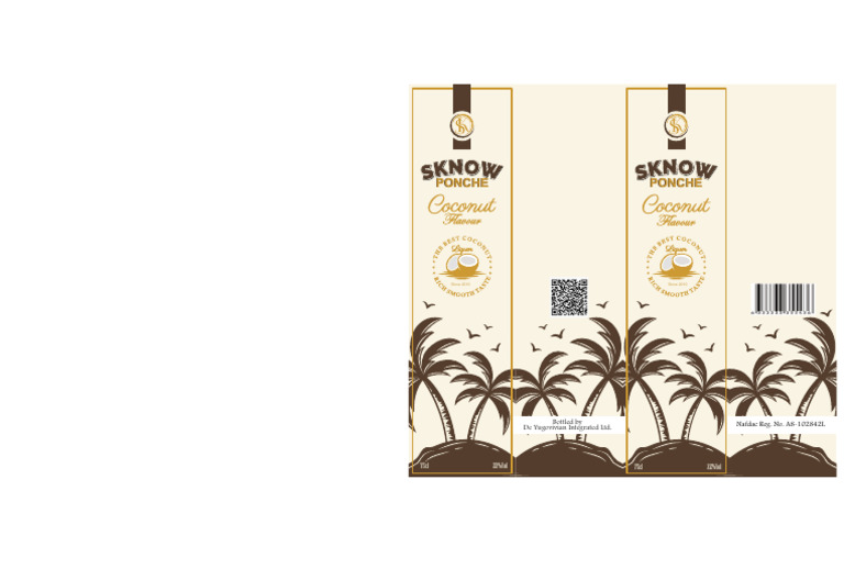 Sknow Coconut Packet - 030841 | PDF