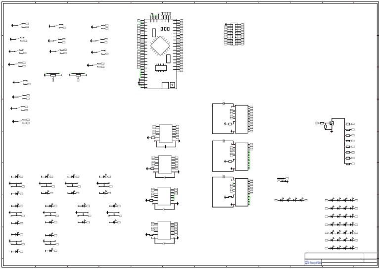 Schematic A320 OVHD Lights 2023-04-26 | PDF