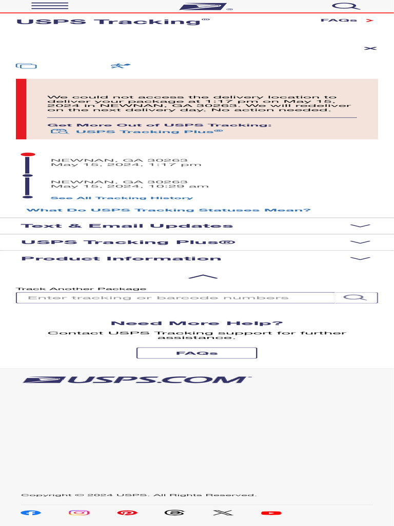 USPS Tracking® Results 3 | PDF | United States Postal Service | Companies