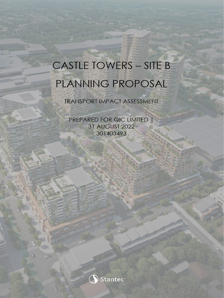 B7. PP Appendix F - Traffic Impact Assessment - Site B, Castle Hill ...