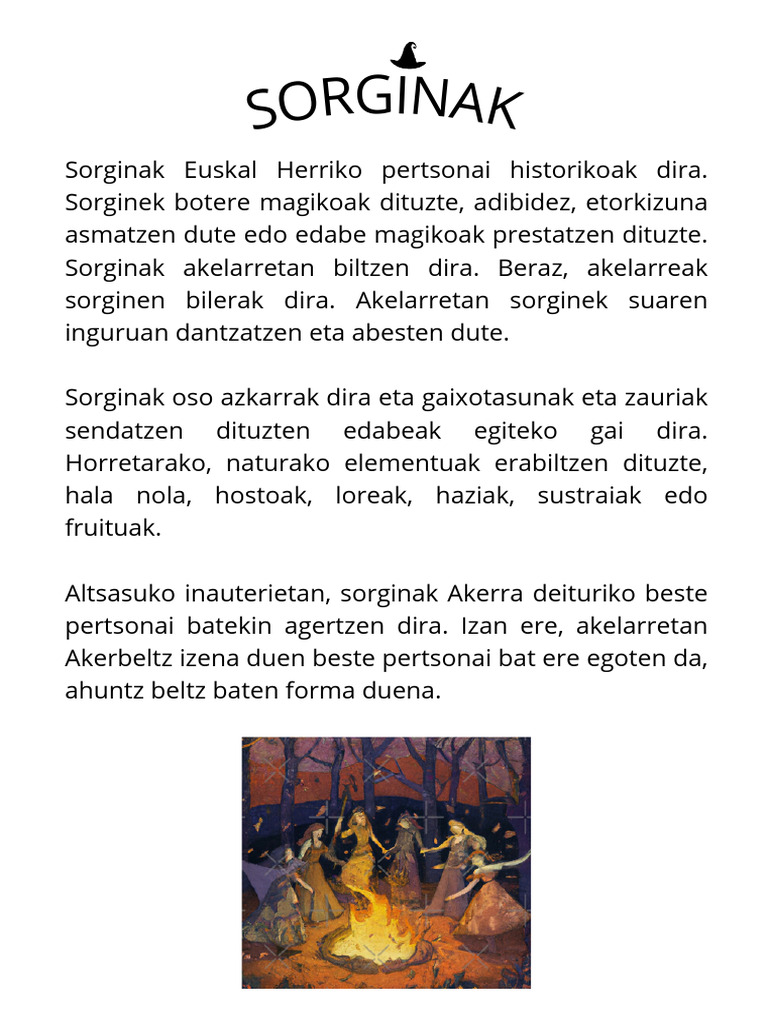 SORGINAK | PDF
