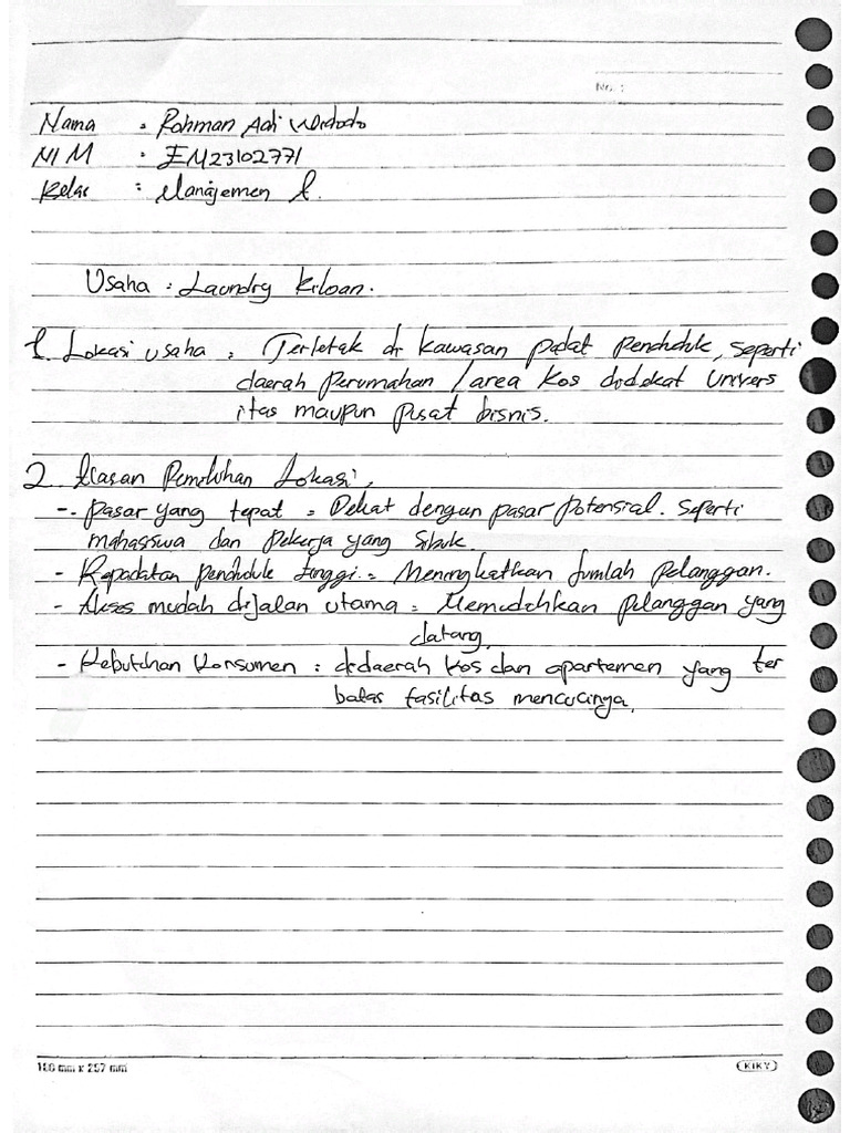 Rohman Adi Widodo Tugas 6 | PDF