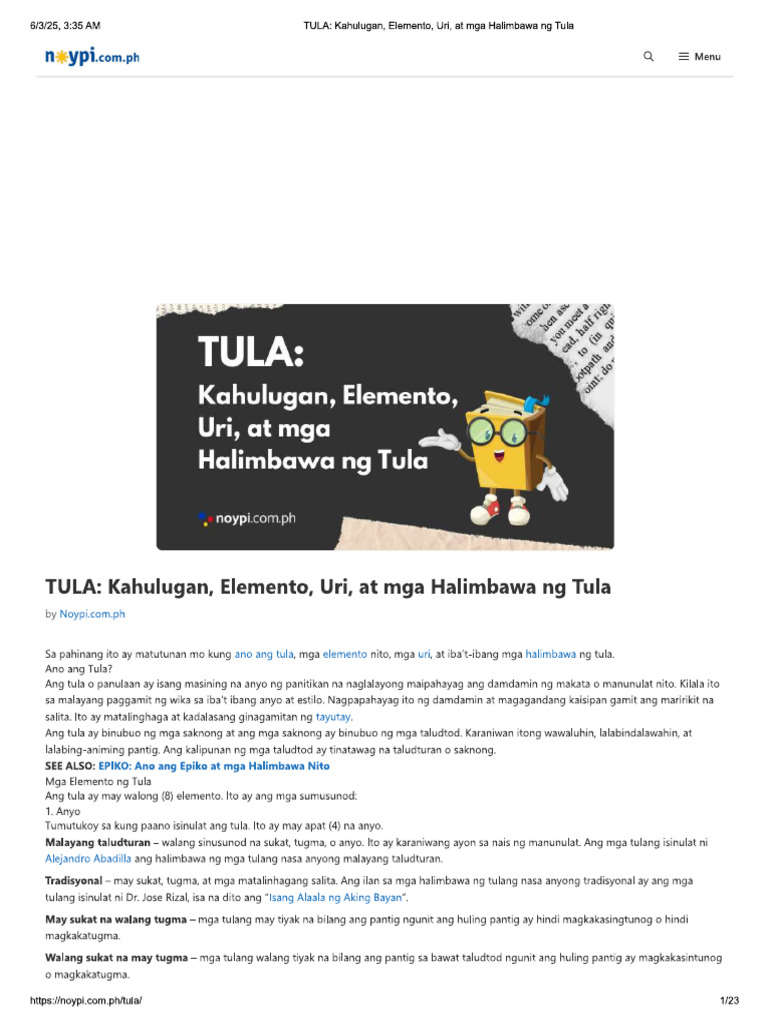 Tula | PDF