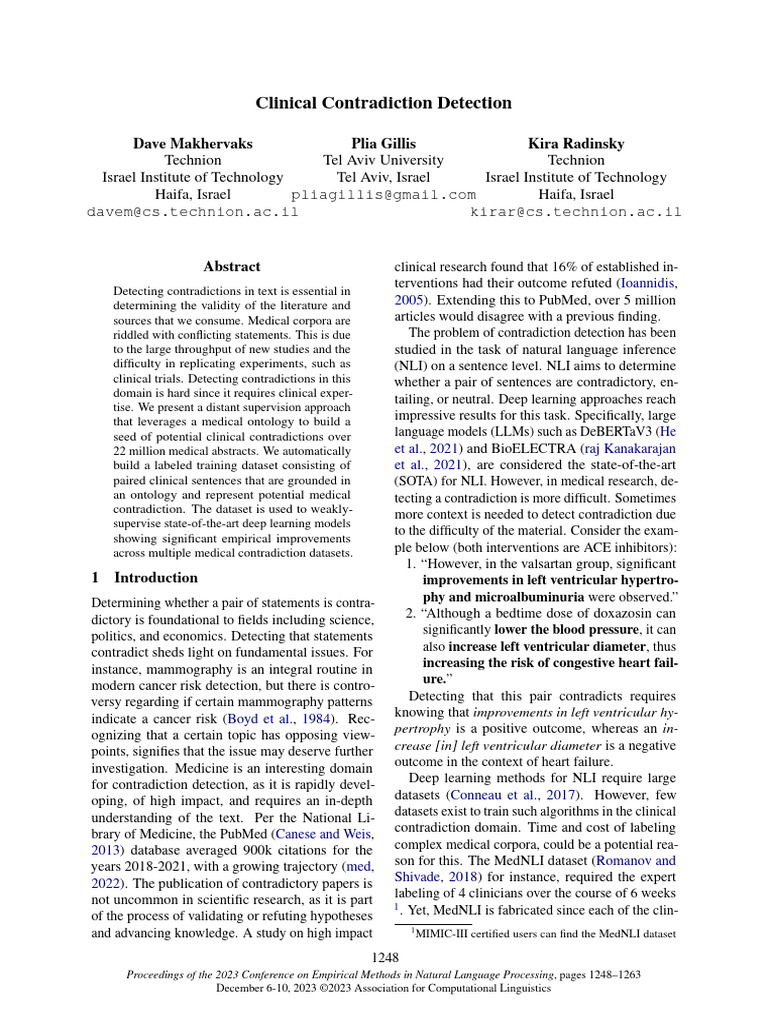 2023.emnlp-main.80 | PDF | Cardiology | Deep Learning