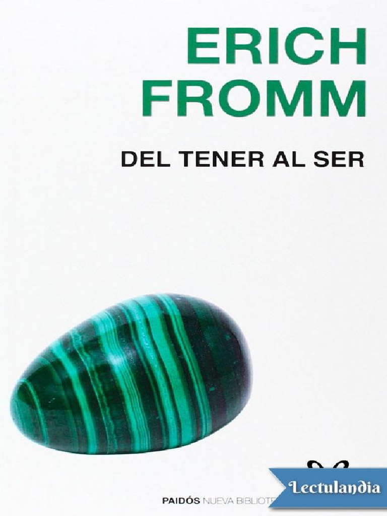 TENER AL SER - Erich-Frommpdf | PDF | Erich Fromm | Felicidad