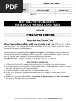 Wassce 2025 Confidential Science Questions 1 | PDF