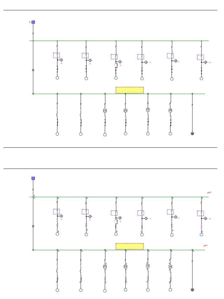 ETAP Single Line Diagram | PDF | Electrical Engineering | Computer ...