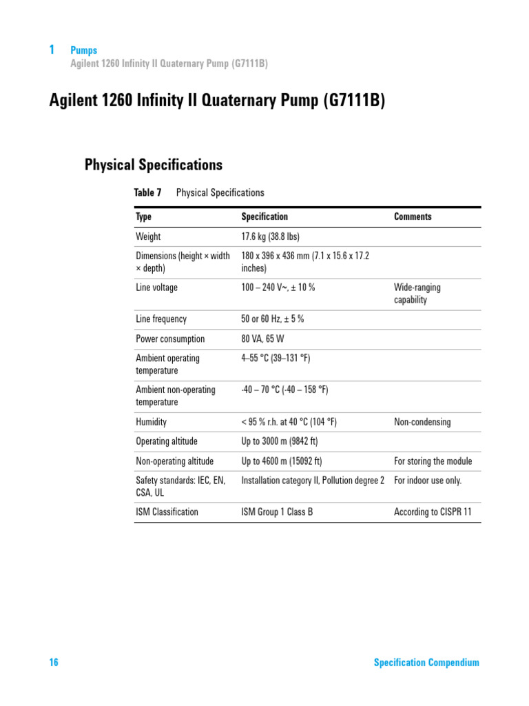 Agilent 1260 Infinity II LC System With DAD - Marshall Scientific | PDF ...