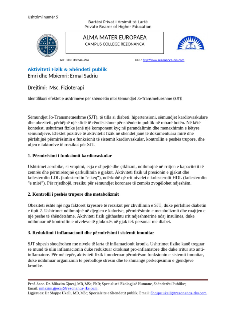 Detyra 5 | PDF