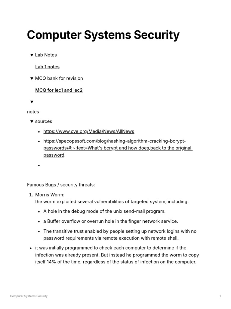 Computer Systems Security | PDF | Java Virtual Machine | Java ...