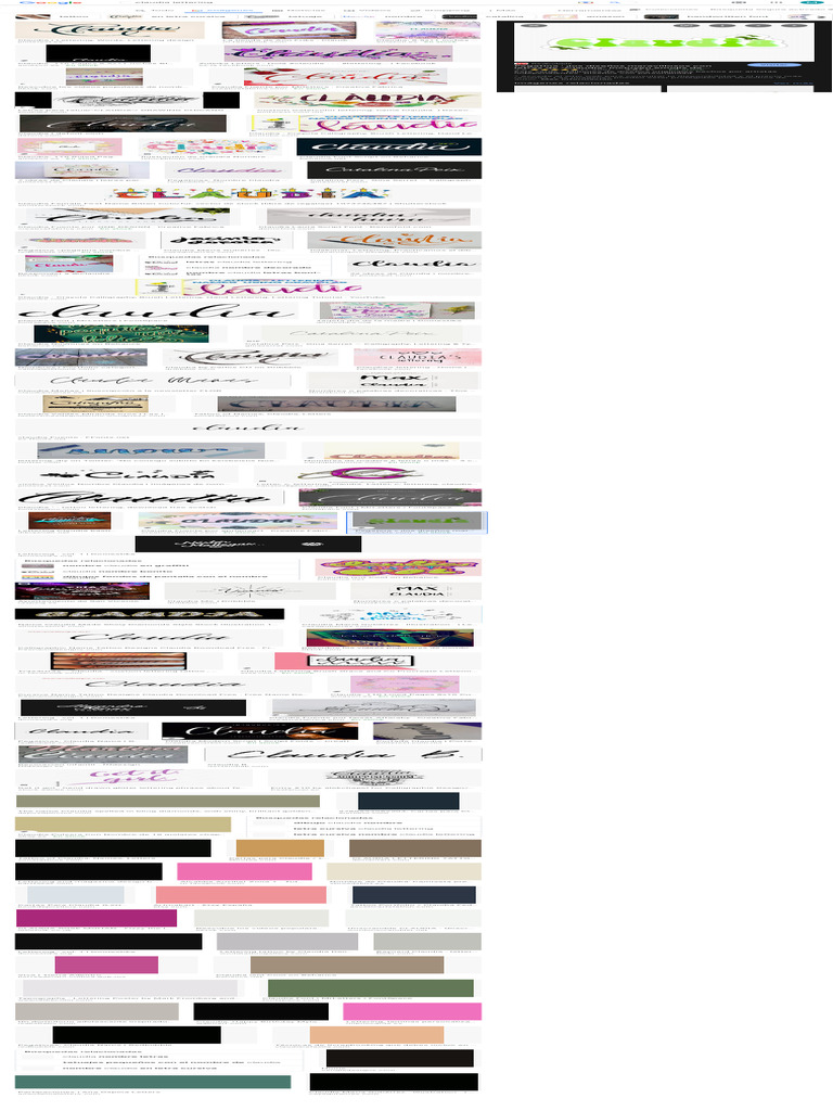 Claudia Lettering - Búsqueda de Google | PDF | Sitios web