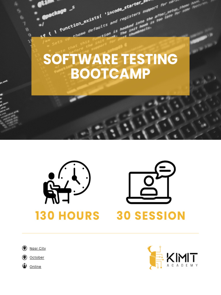 Software Testing Bootcamp Outlines Pdf Software Testing Agile Software Development