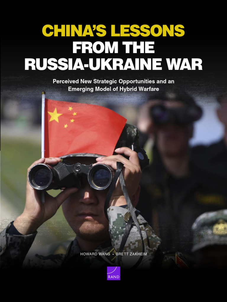 China’s Lessons From the Russia-Ukraine War | PDF | People's Liberation ...