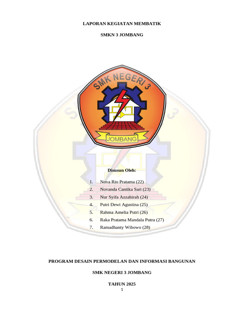 Laporan Kegiatan Membatik #2 | PDF