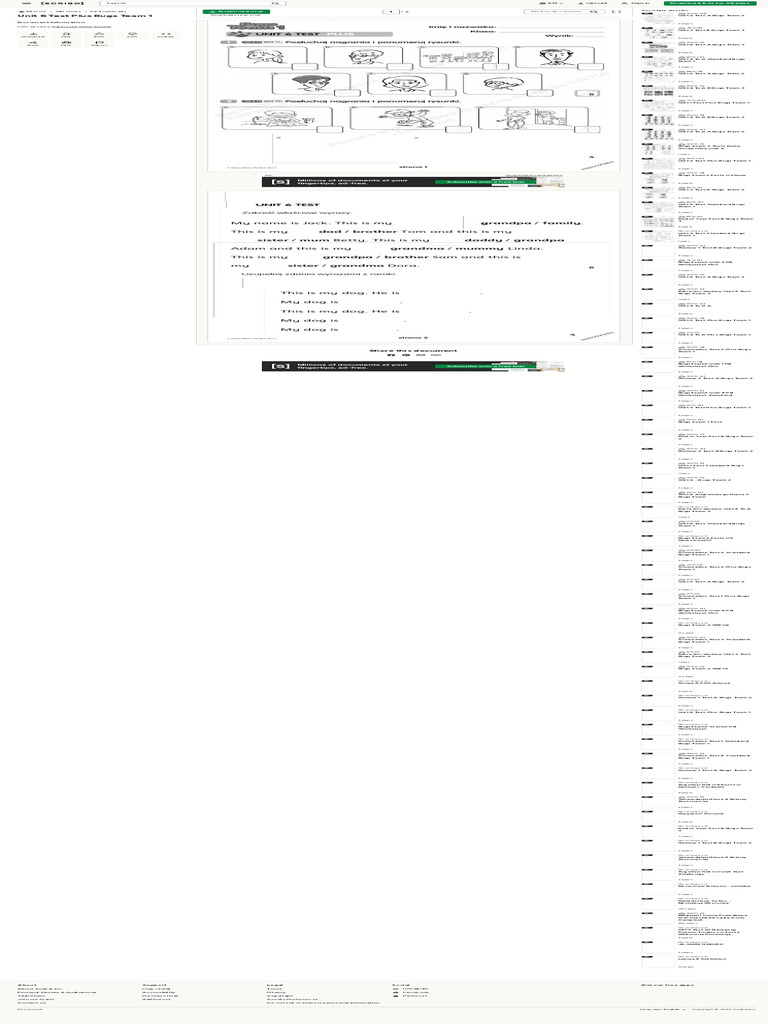 Unit 6 Test Plus for Bugs Team 1 | PDF | Digital Technology | Technical ...