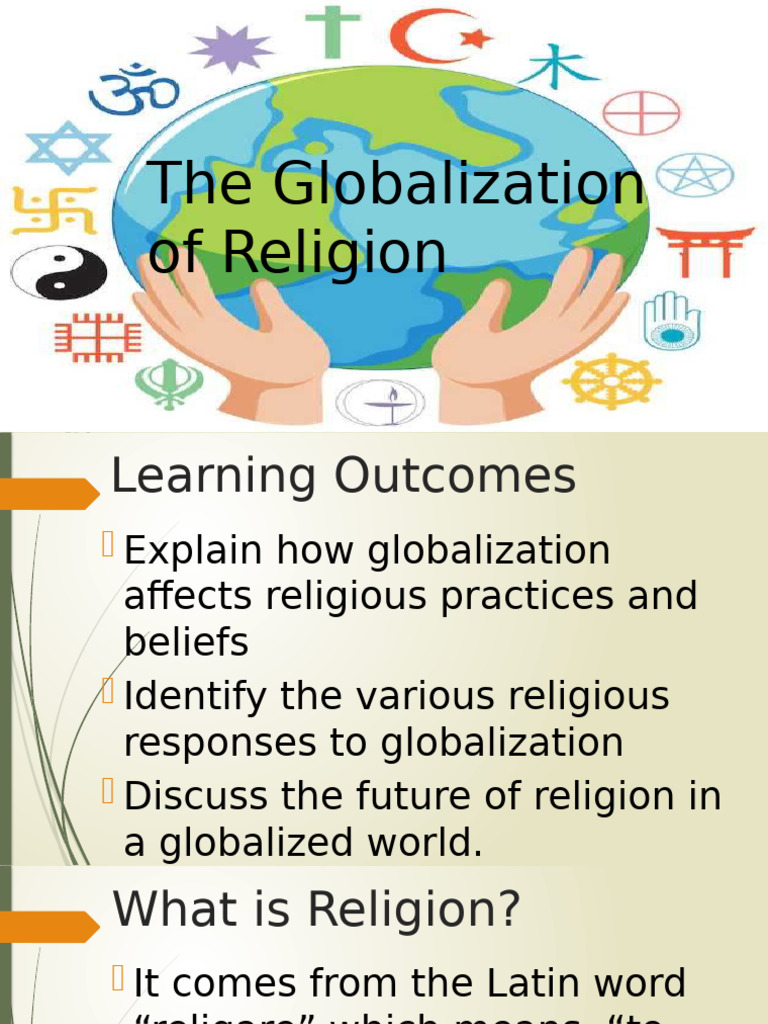 Globalization's Impact on Religion | PDF | Jesus | Resurrection Of Jesus