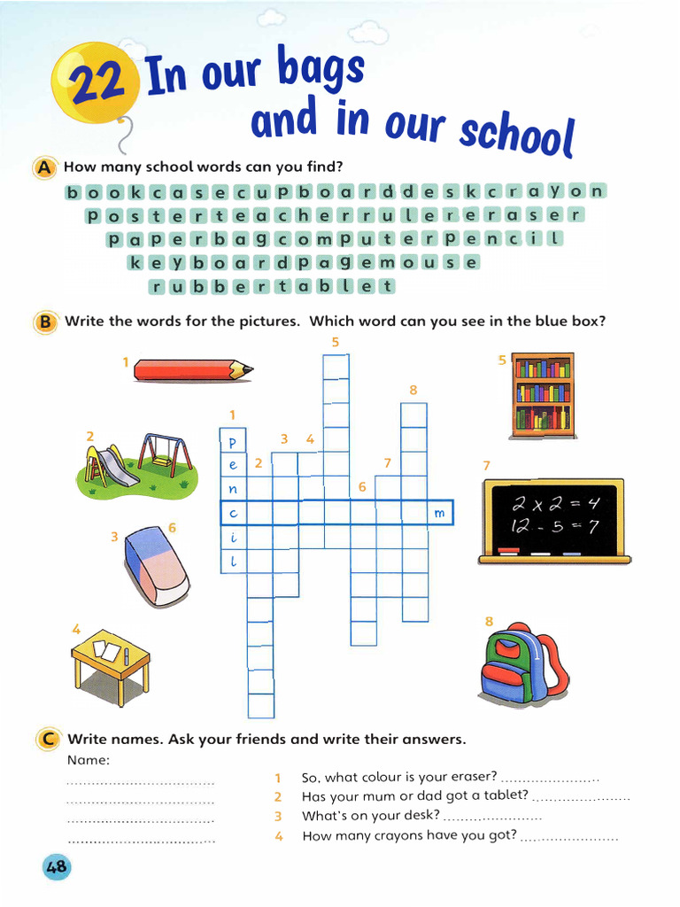 School ThingsFun For Starters SB 4e | PDF