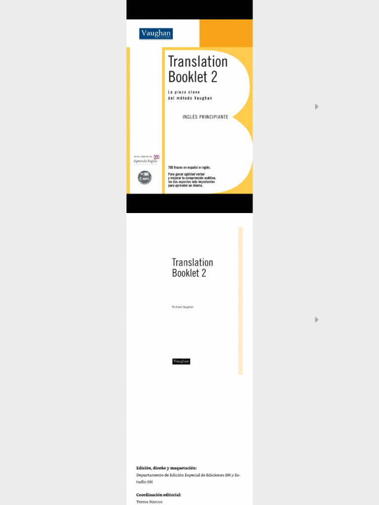 Translation Booklet 2 | PDF