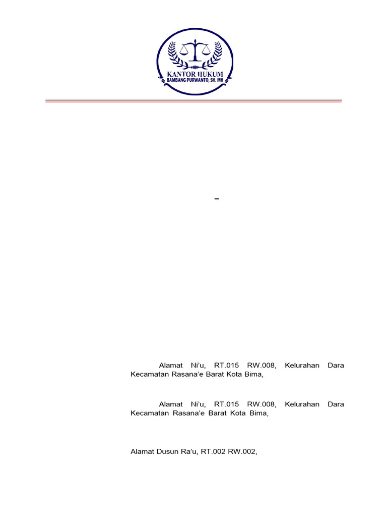 Permohonan Eksekusi PDF | PDF