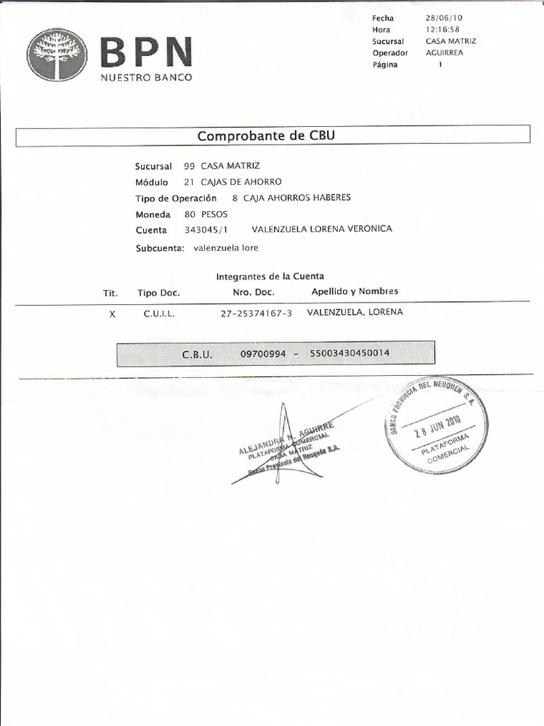 CBU Valenzuela | PDF