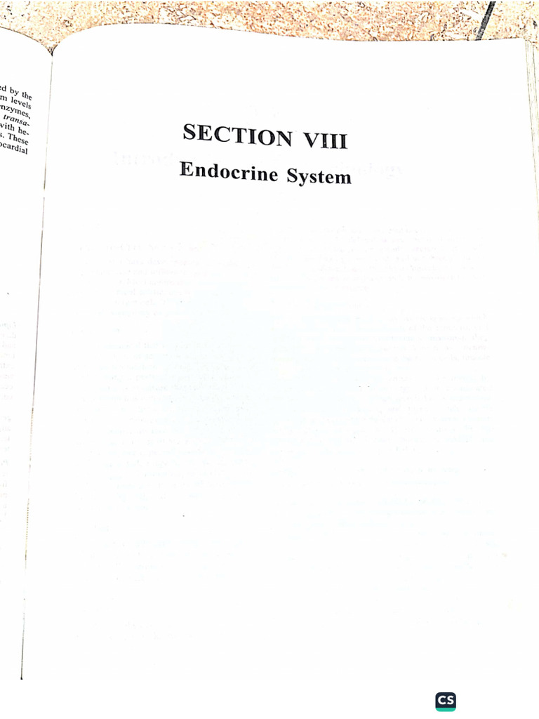 Ezeilo Textbook of Physiology Section VIII Endocrine System | PDF