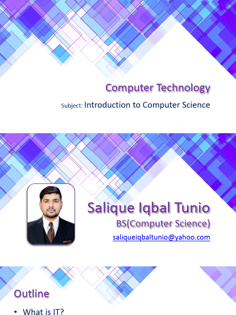 3 Computer Technology | PDF