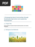 Mixed Farming Project Proposal | PDF | Agriculture | Sustainability