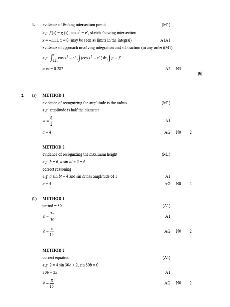 Calculus p2 Ms | PDF | Area | Elementary Mathematics