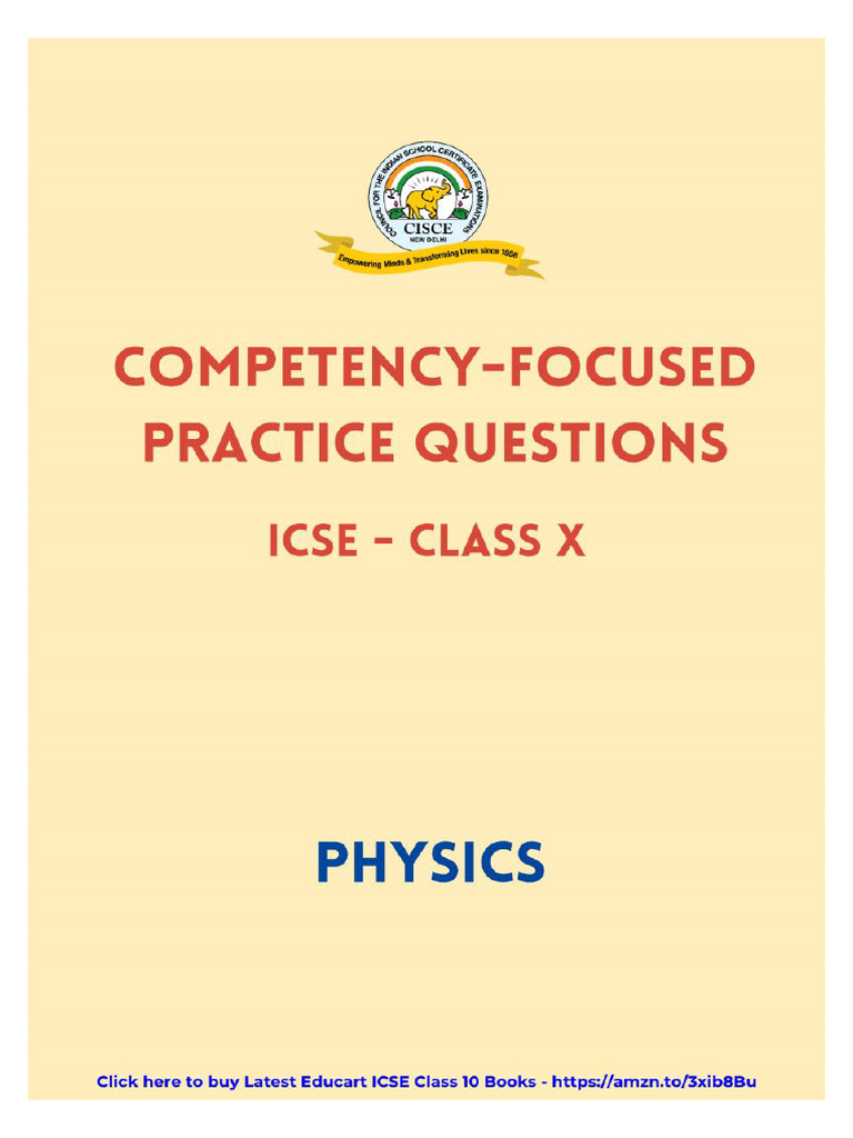 ICSE Class 10 Physics Class 10 | PDF
