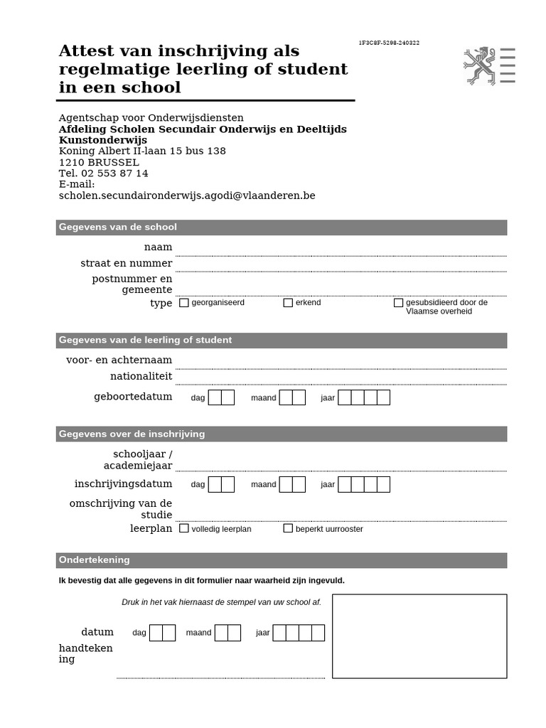 Studentenbewijs | PDF