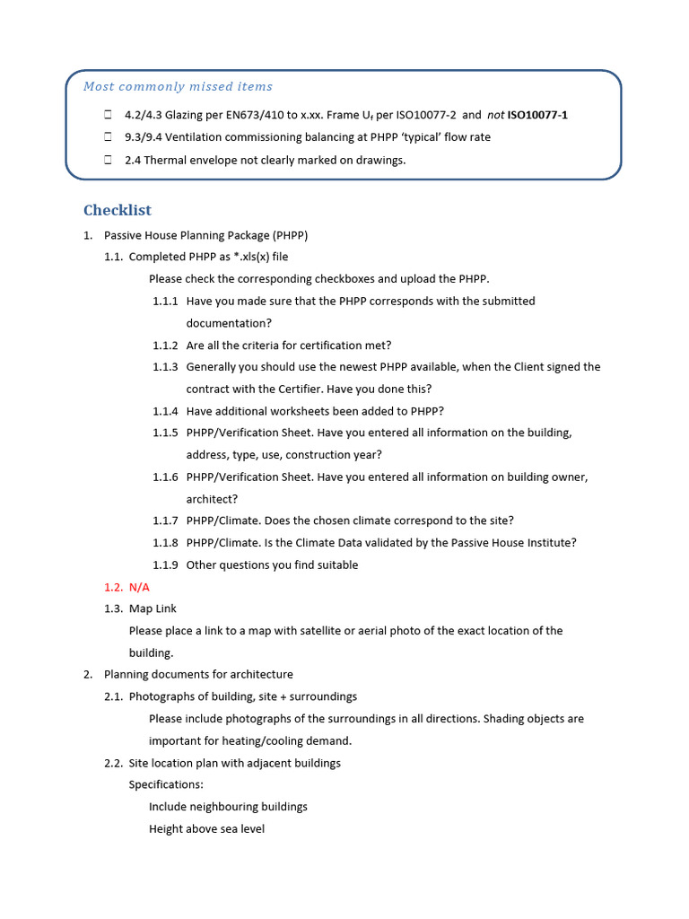Se Certification Platform Checklist | PDF | Wall | Window