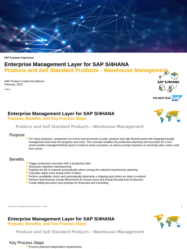 EML 2021 E2E02 Process Overview EN V1.0 | PDF | Business