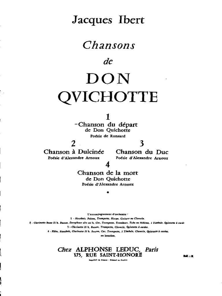 Toaz.info Jacques Ibert Don Quichotte Pdfpdf Pr a5c6d63449cc2a4a096d924c829555d9 | PDF