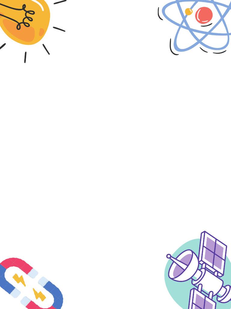 Illustration Aesthetic Physics Blank Paper A4 Document | PDF