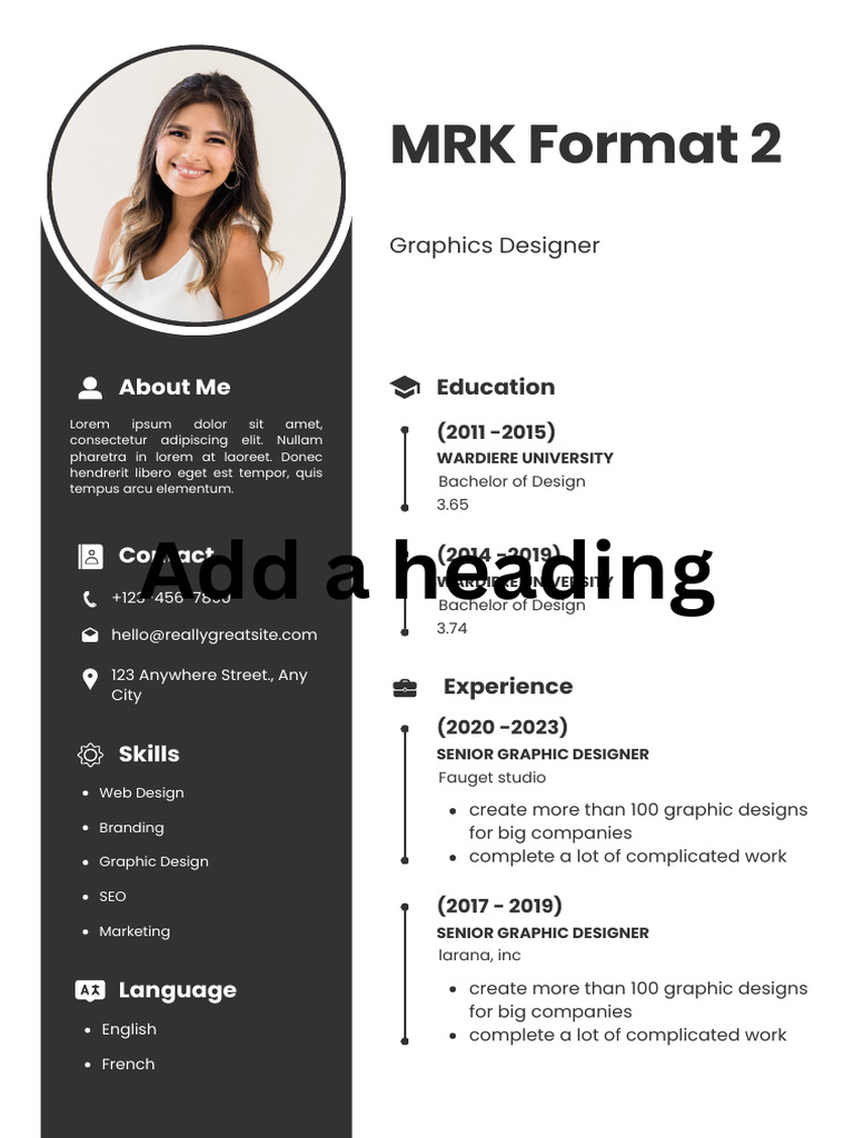 CV 2 Format | PDF