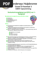 Algemene Grootboek Rekeninge | PDF