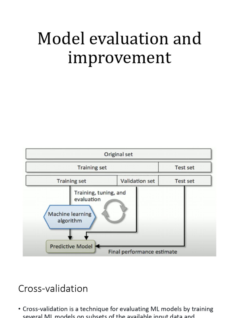 Unit 9 Model Evaluation | PDF | Cross Validation (Statistics) | Variance
