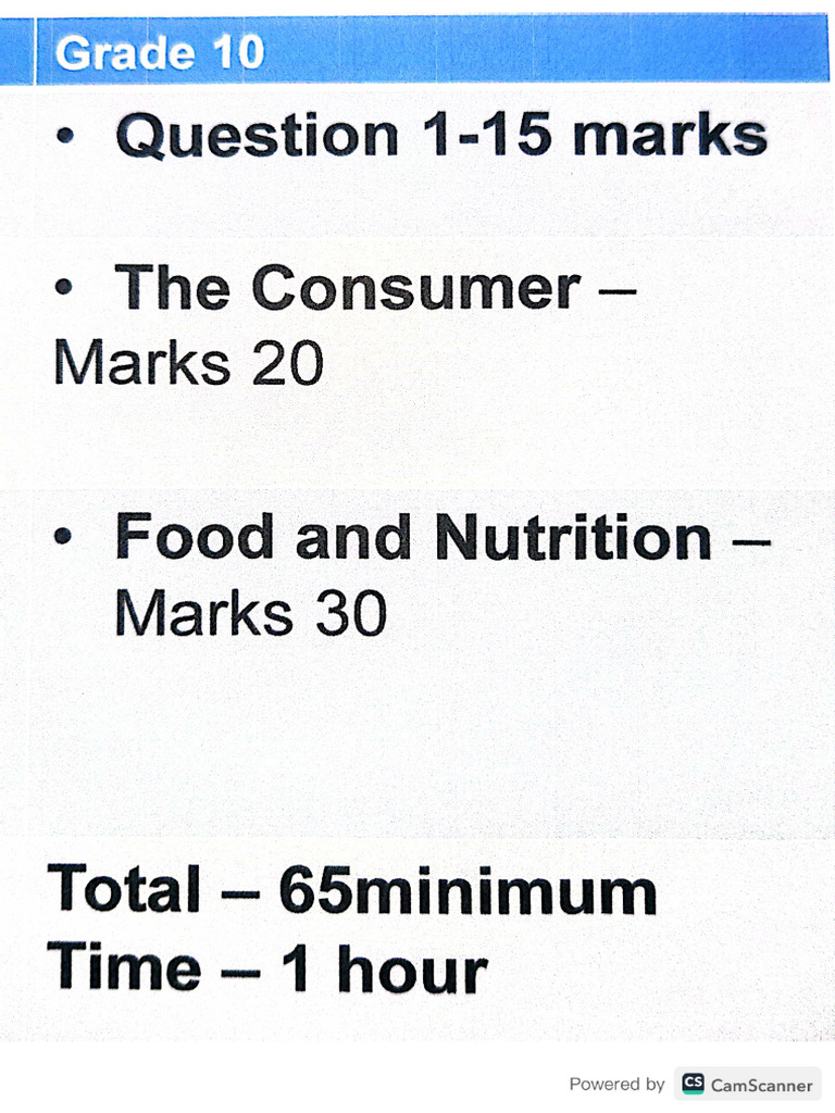 Verbruikers Toets | PDF