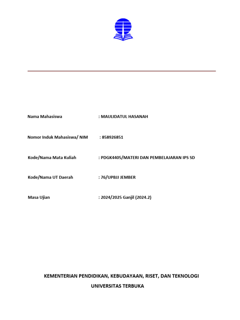 Tugas TMK 3 - Materi Dan Pembelajaran Ips SD | PDF